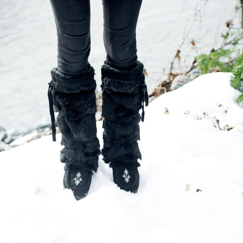 Tall Wrap Mukluk Fur Boot Manitobah