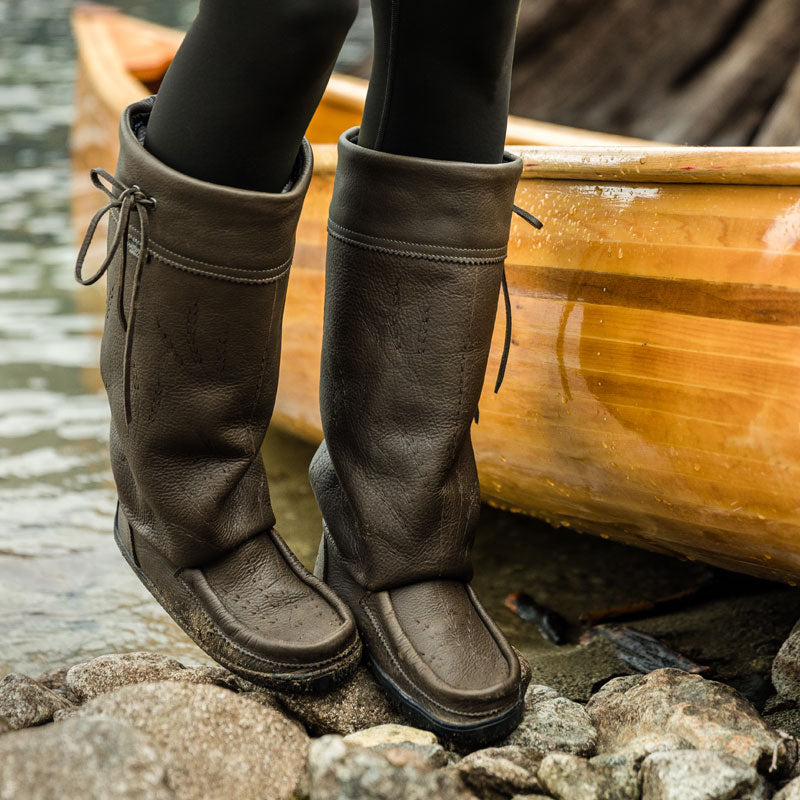 Waterproof Tall Gatherer Mukluks Leather Boots Manitobah