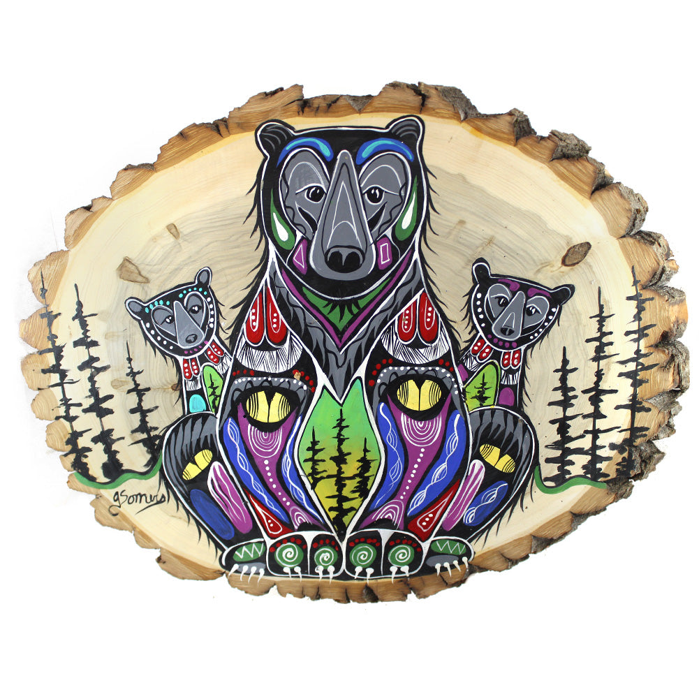 Jessica Somers 3 Bears Artwork Manitobah