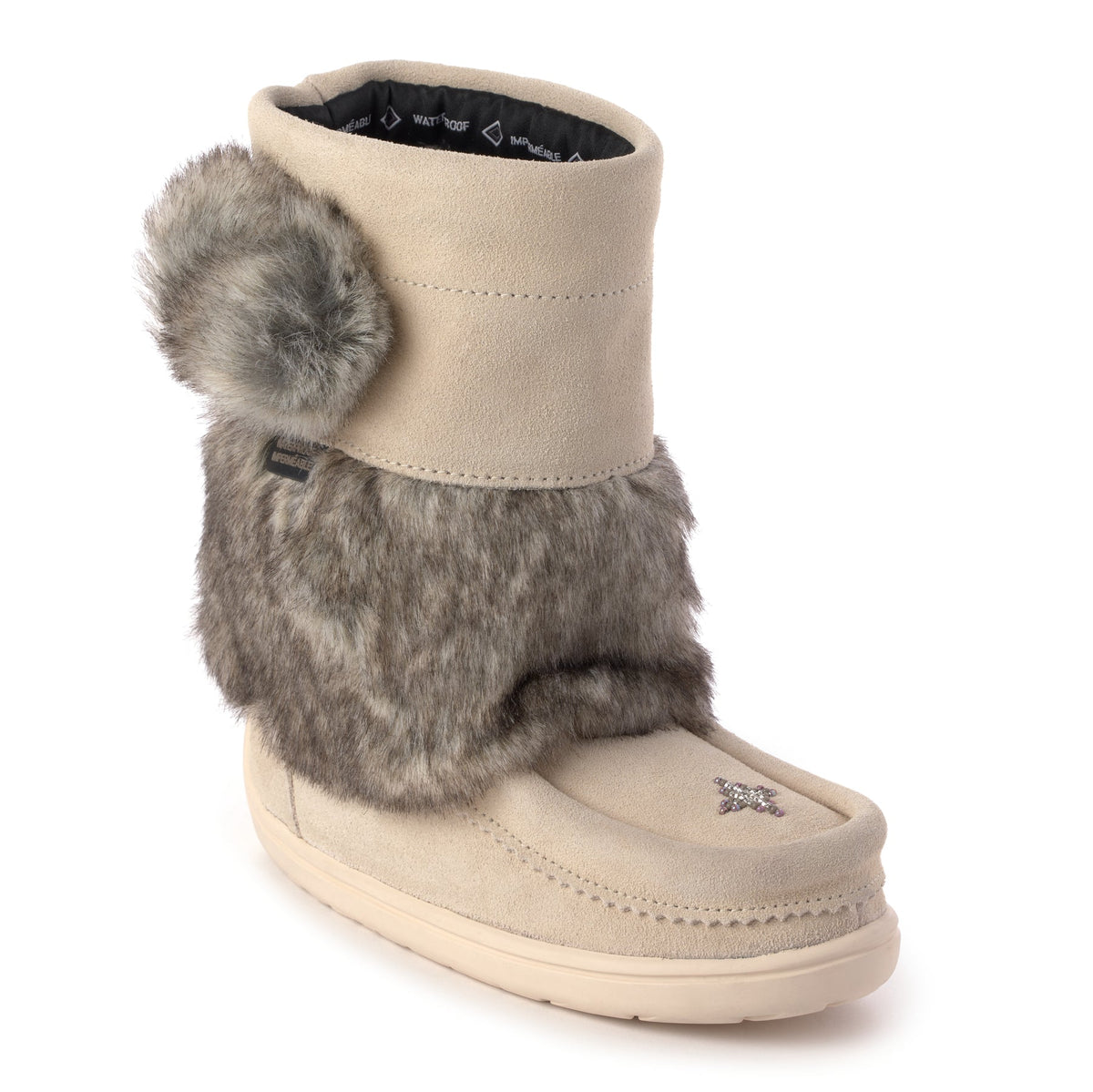 Waterproof Kids Snowy Owlet Winter Boot Manitobah